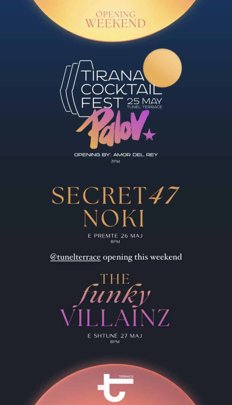 Fundjava te "Tunel Terrace" - Almanart