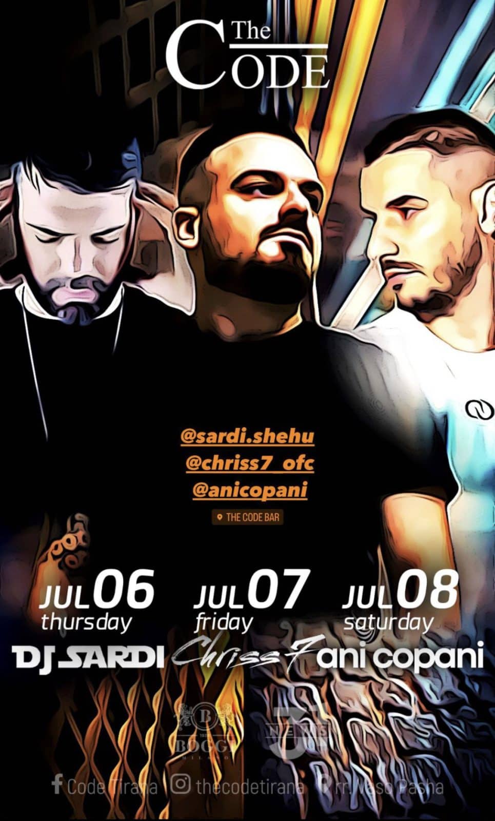 Fundjava te "The Code Bar" Tirane - Almanart