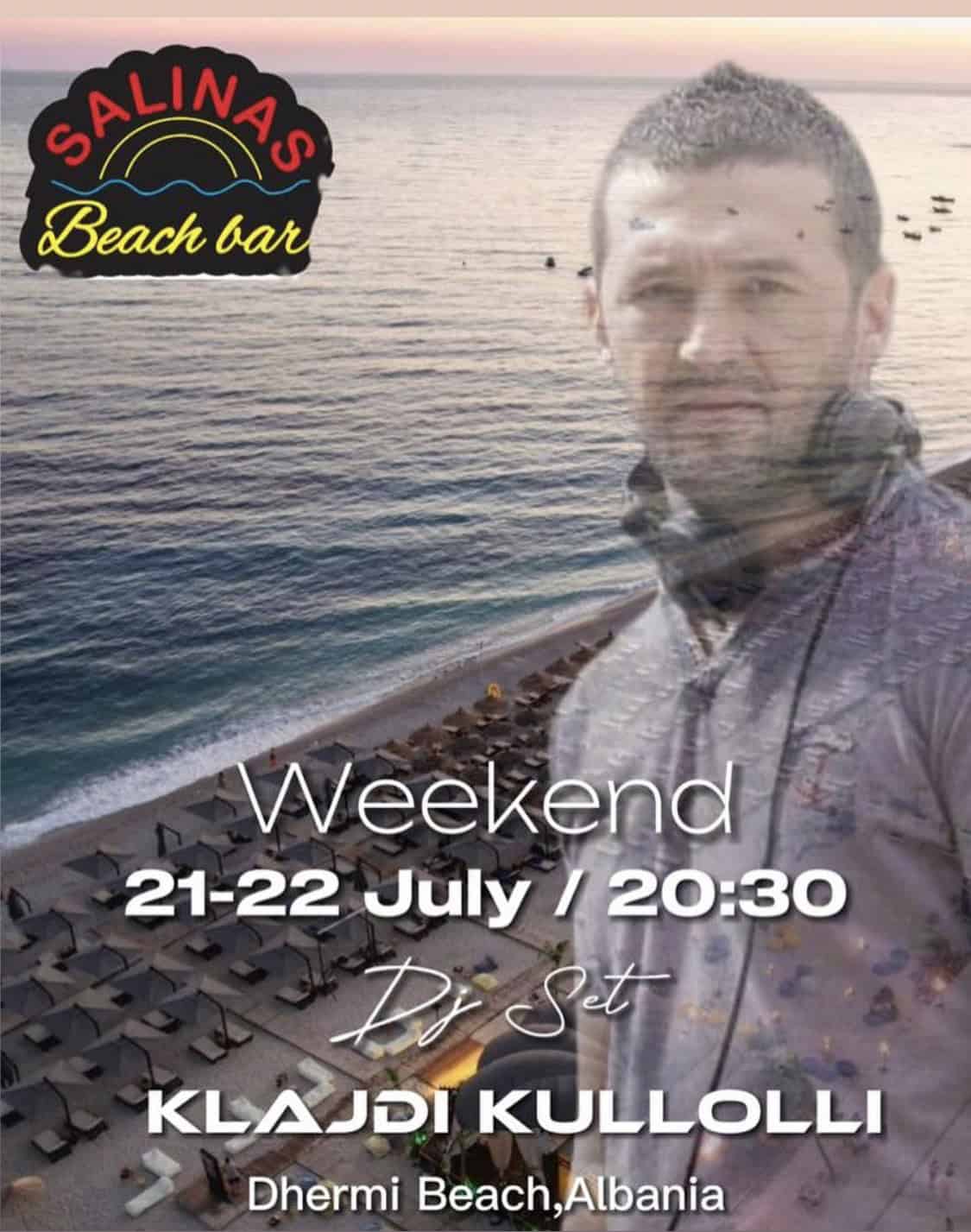 Fundjava te "Salinas Beach Bar" Dhermi - Almanart