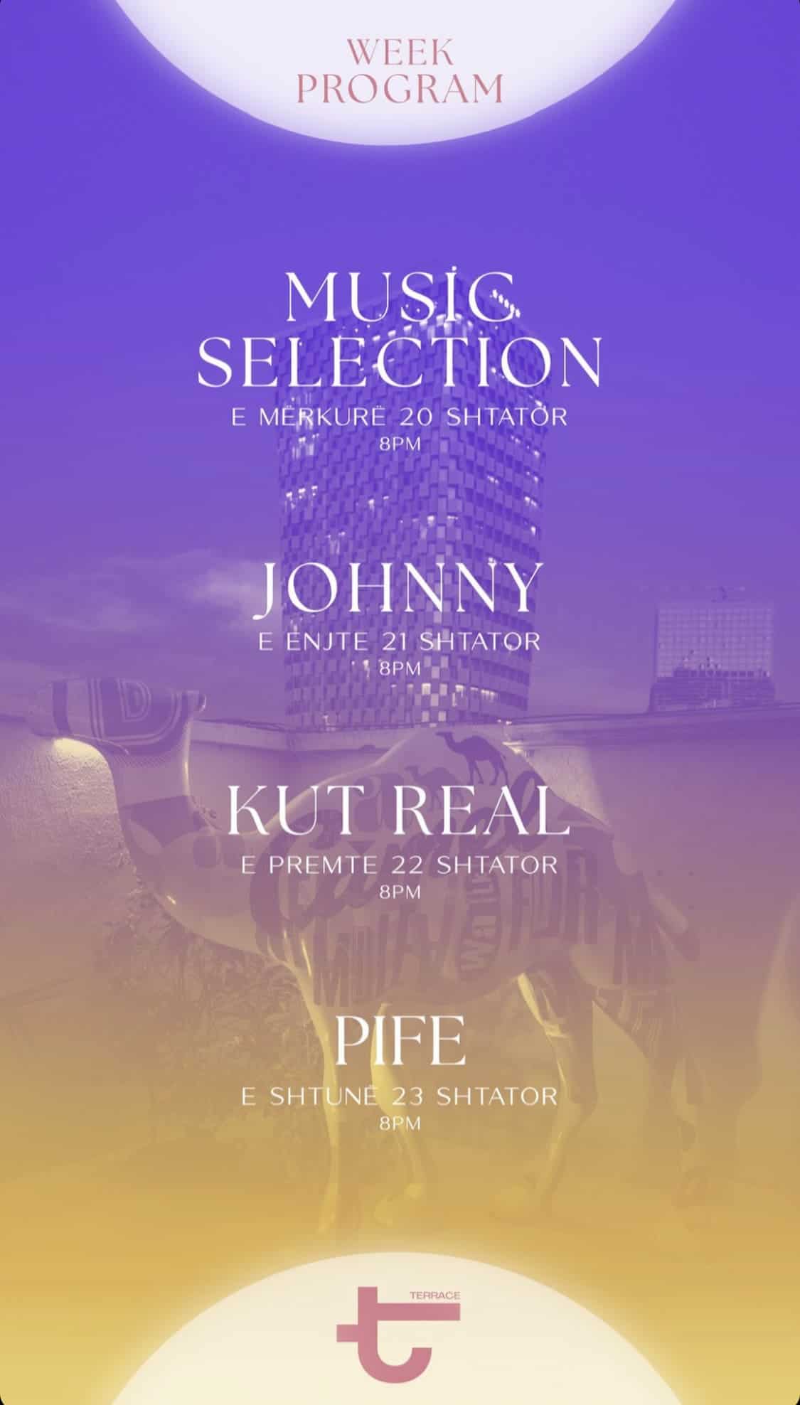 Fundjava te "Tunel Terrace" Tirane - Almanart