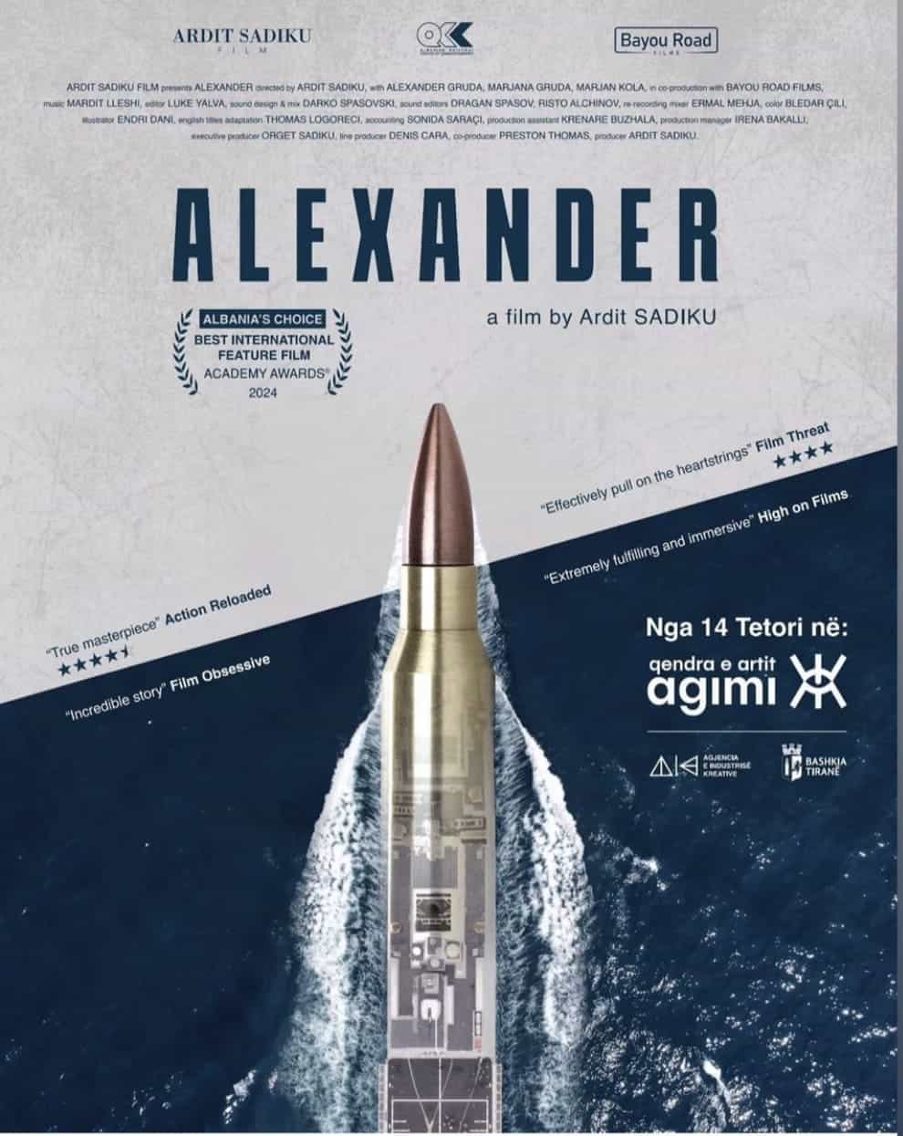 Filmi "Aleksander" te Qendra e Artit "Agimi" Tirane - Almanart