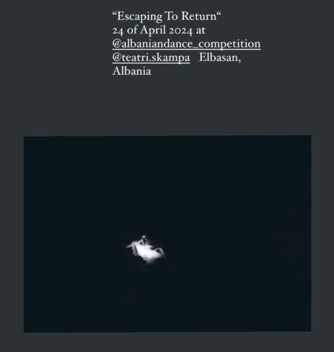 "Albanian Dance Competition 2024" - Blenard Azizaj me baletin "Escape ...