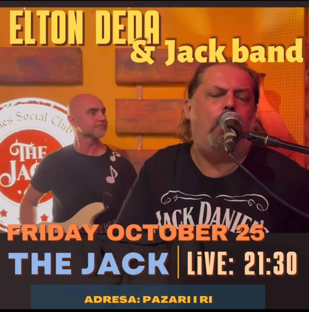 E premtja te THE JACK, Elton Deda & Jack Band - Almanart