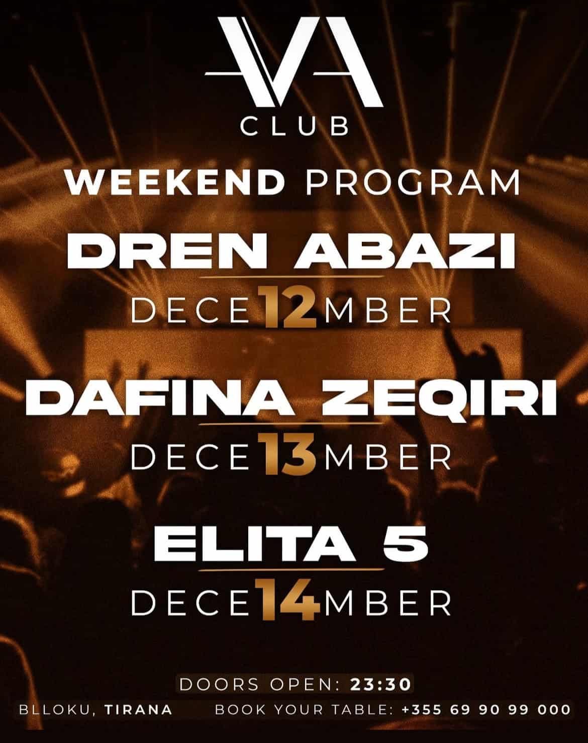 Fundjava te "Ava Club" Tiranë - Almanart