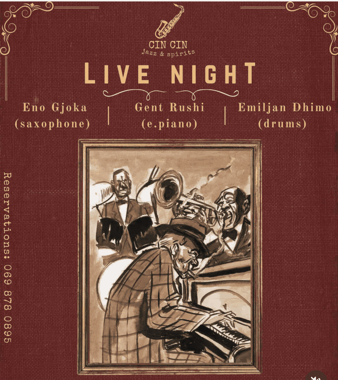 Shën Valentini me muzikë jazz te "CinCin Bar" Tiranë - Almanart